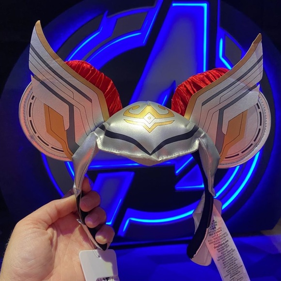 Disney | Accessories | Nwt Disney Parks Marvel The Mighty Thor Ears ...